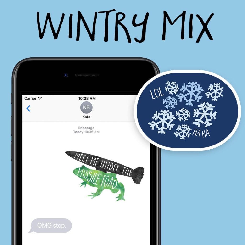 Punny Stickers for iMessage - Make your texts funny